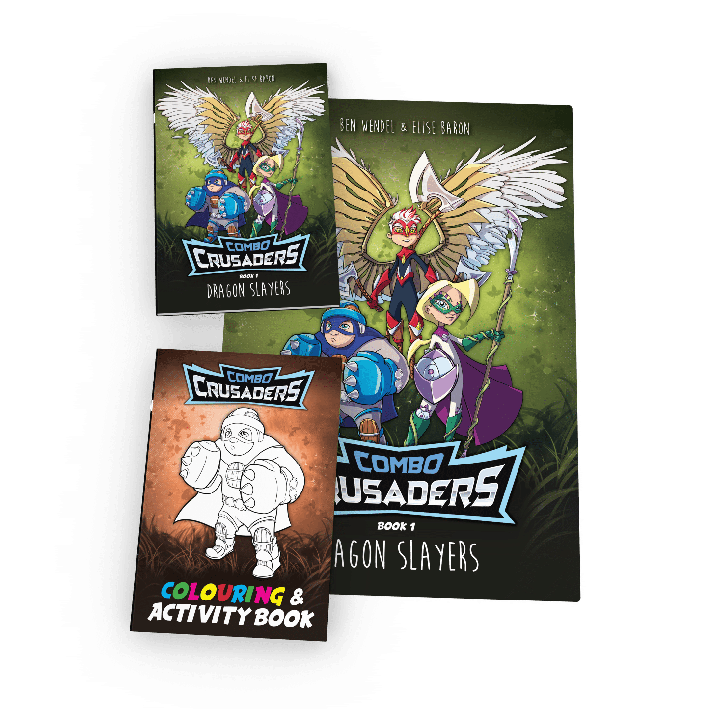 Combo Crusaders | A Book Series For Creative Kids Who Love Superheroes